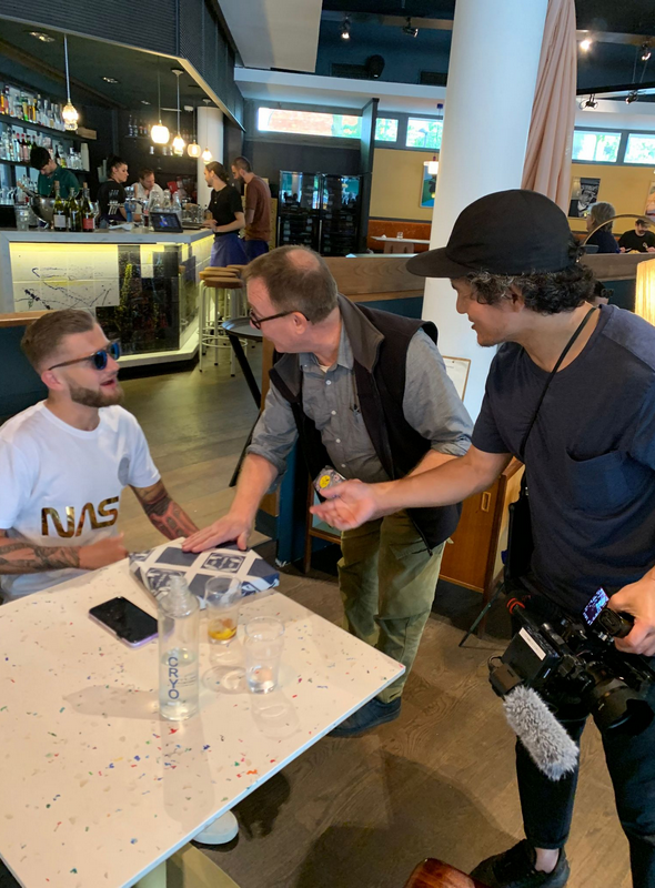 Weighing in for tomorrow’s big fight in Paris – Bailey Sugden